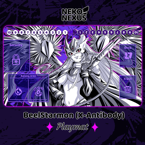 Playmat BeelStarmon (X-Antibody) - DCG 14"X24" / 34,5X59x0.3 cm ...